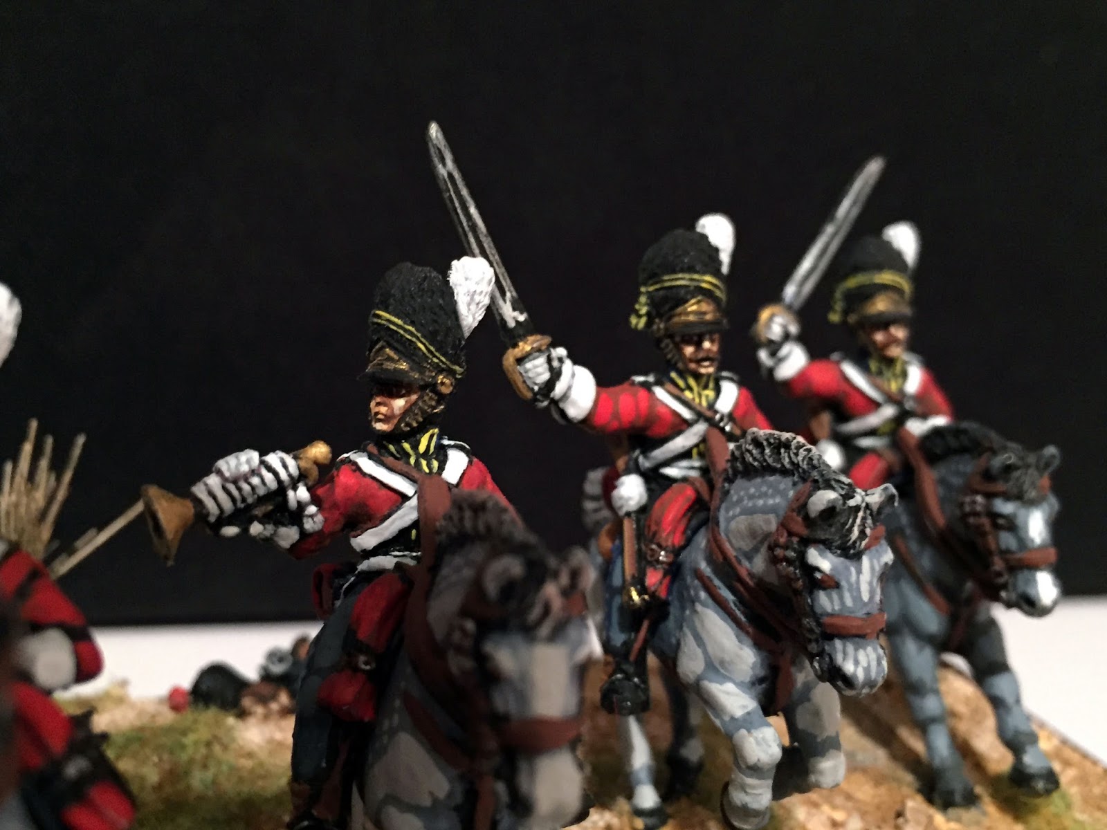 The Queens Shilling : 28mm Napoleonic - Royal Scots Greys - Waterloo 1815