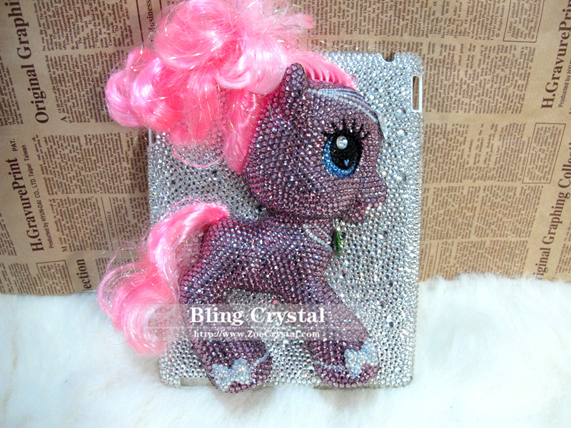 Swarovski / Czech Crystal 3D My Little Pony iPad / Samsung Galaxy Tab ...