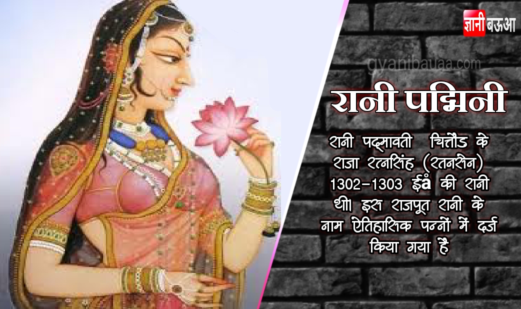 Rani Padmini History In Hindi, रानी पद्मिनी का इतिहास सुवर्ण अक्षरों से ...
