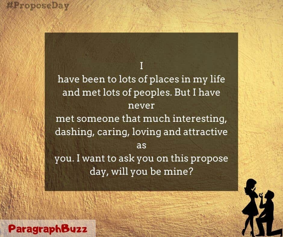Happy Propose Day Messages for Girlfriend: Romantic Messages