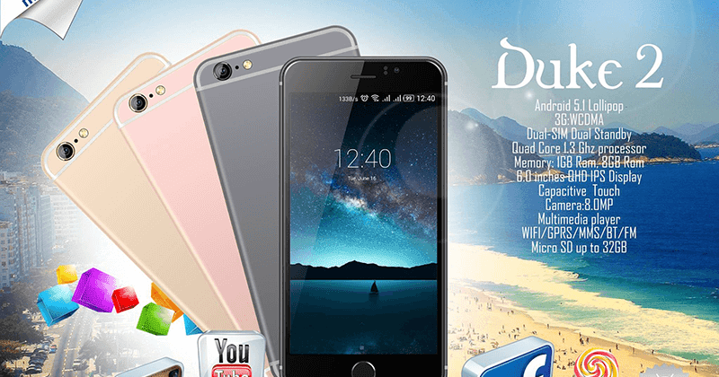 CKK Duke 2 Announced, A Phablet iPhone Clone Priced At 3399 Pesos