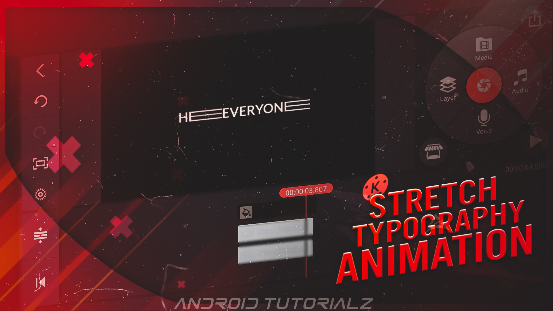 [Tutorial] How to make Stretch typography text animation | stretch text ...