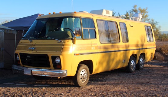 Rolling Steel Tent: Really big van
