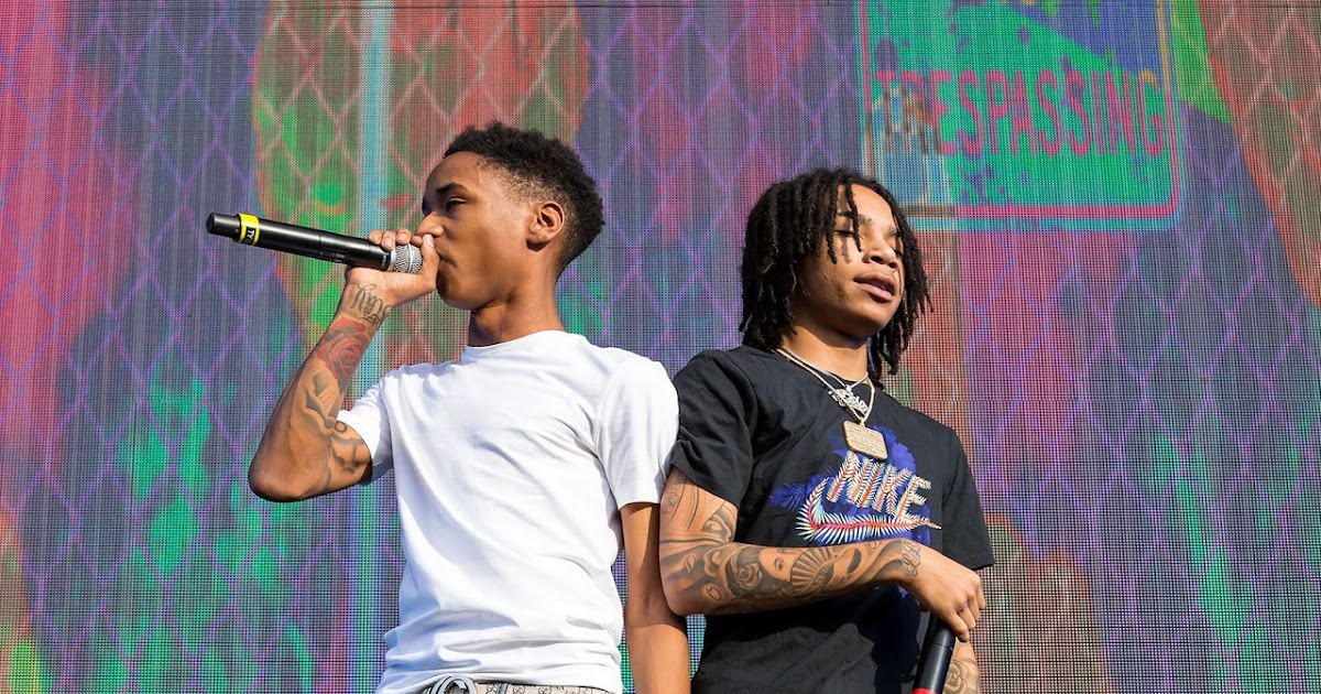 YBN Nahmir performing at the Austin360 Amphitheater in Austin, Texas