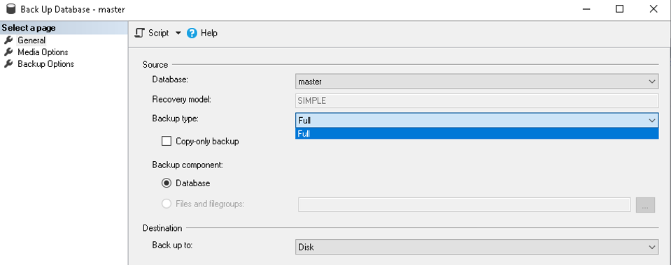 Backup types for System Databases || SQL Server