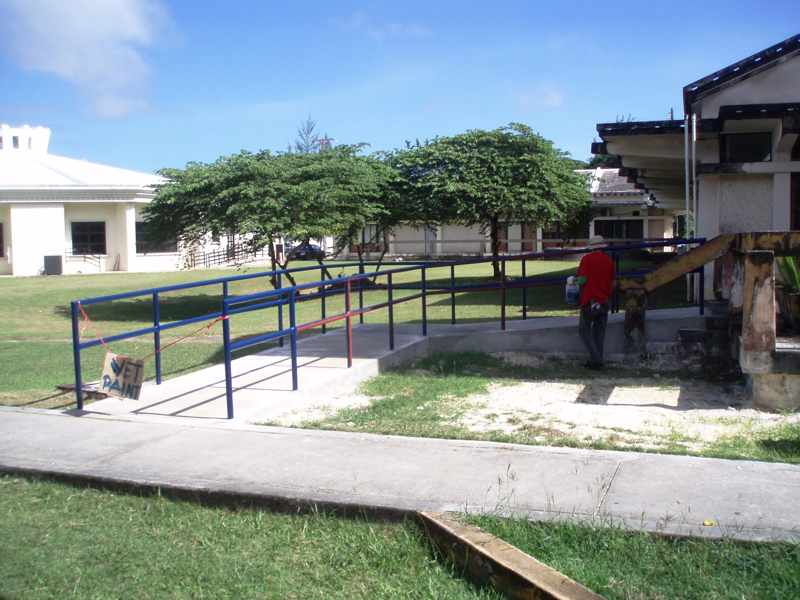 DAY IN COURT: Handicap Ramp Completed