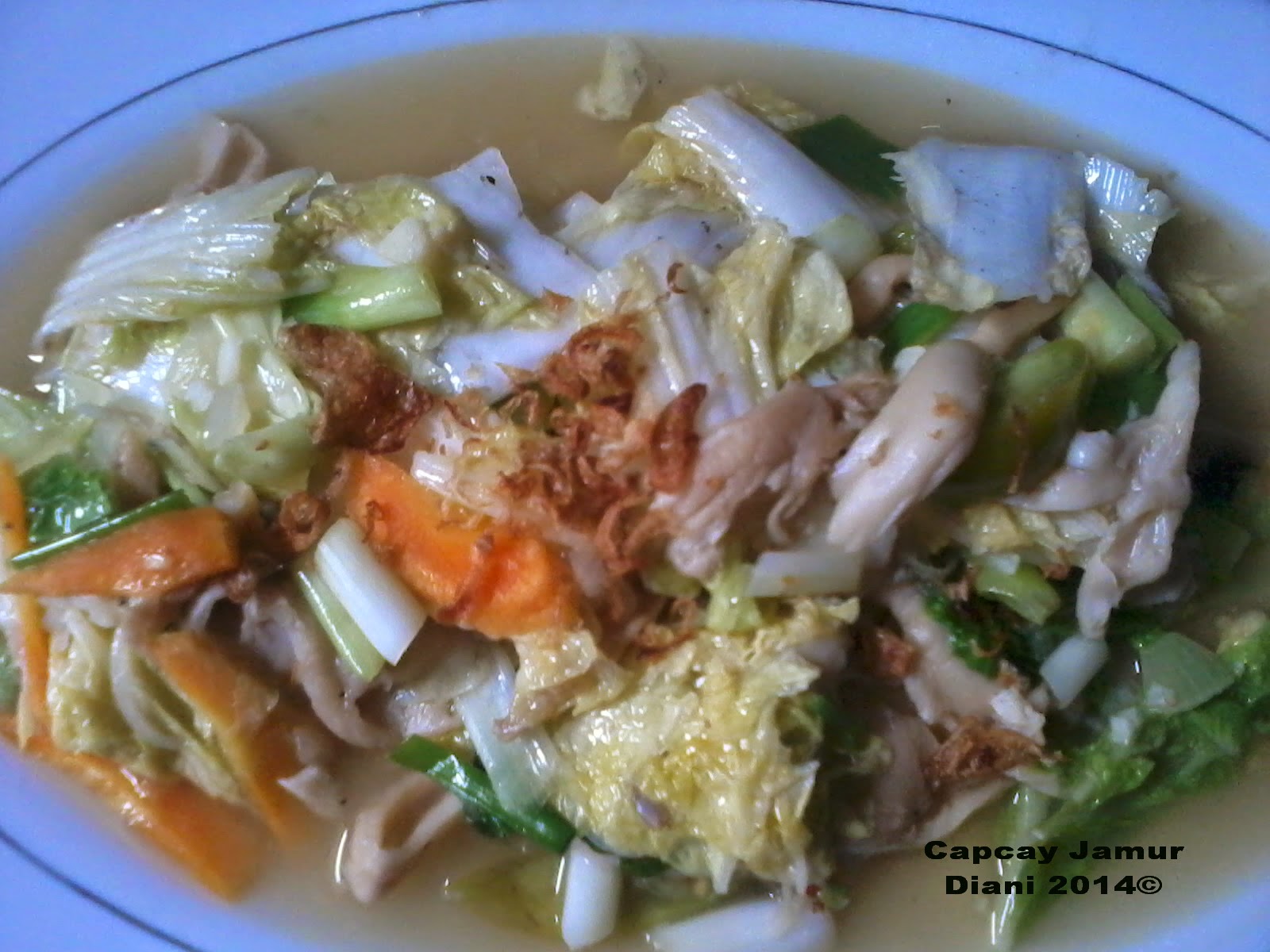 Capcay Jamur - Perumperindo.co.id