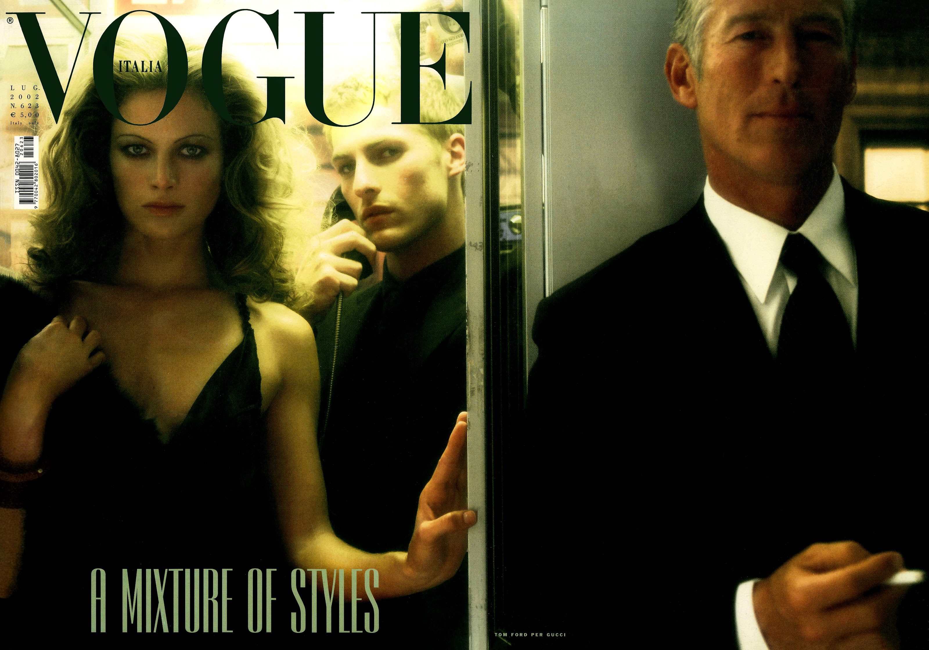 COVER: VOGUE ITALIA JULY 2002