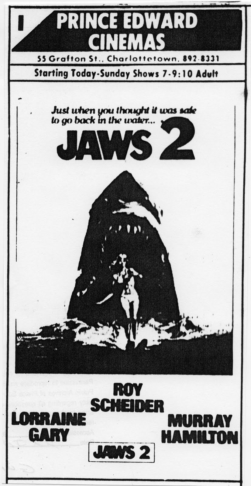 bloody terror: 1970's NEWSPAPER MOVIE ADS