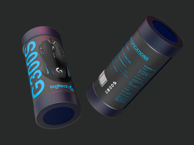 Logitech Gaming Mouse – Packaging Of The World