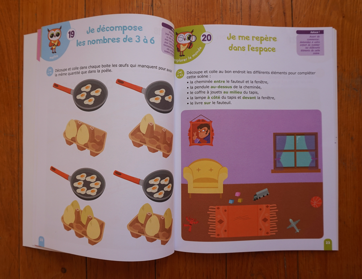 Maud Lienard: Je découpe, je colle, j'apprends - Chouette Maternelle ...