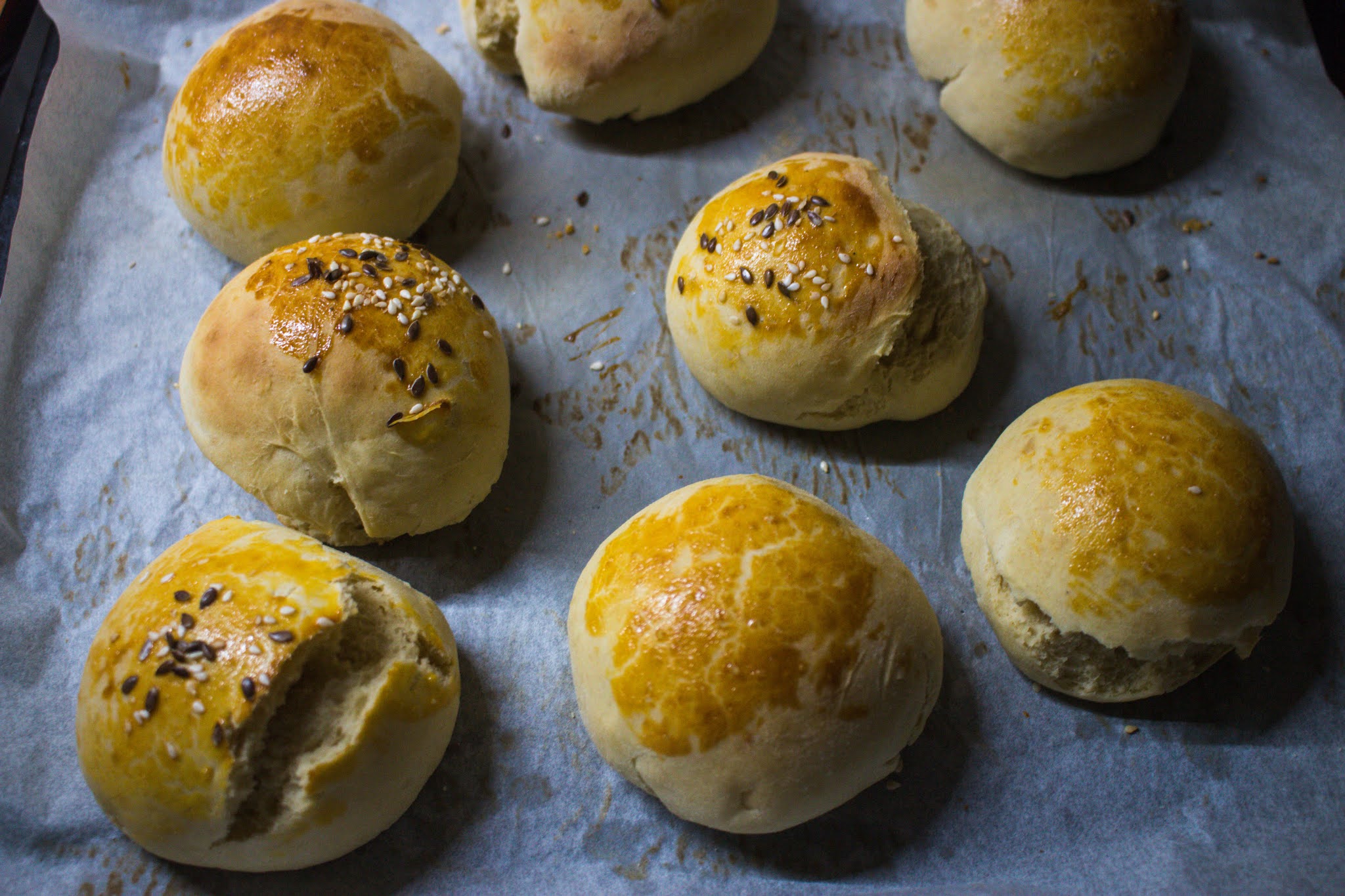 ΨΩΜΑΚΙΑ ΜΠΕΡΓΚΕΡ ΣΕ 30 ΛΕΠΤΑ | 30 MINS BUNS | Grecian Taste
