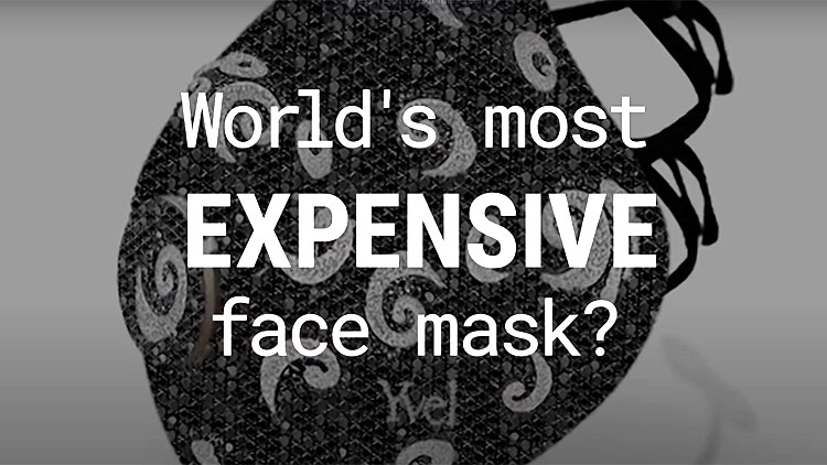 $1.5 Million Dollars! Most Expensive Face Mask in The World | Glamour ...