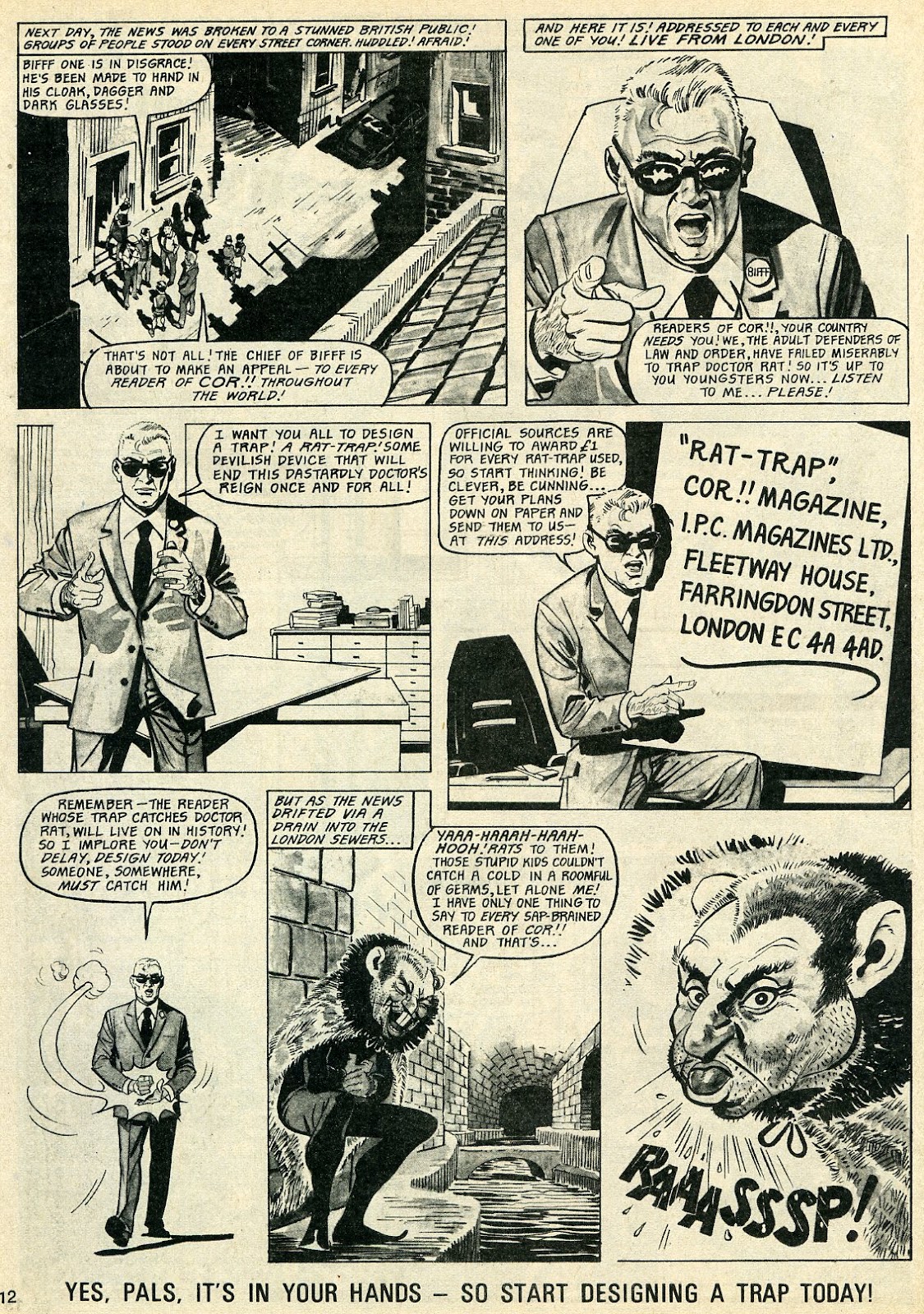 *KAZOOP !!: A LOOK AT COR!! STRIPS: RAT-TRAP