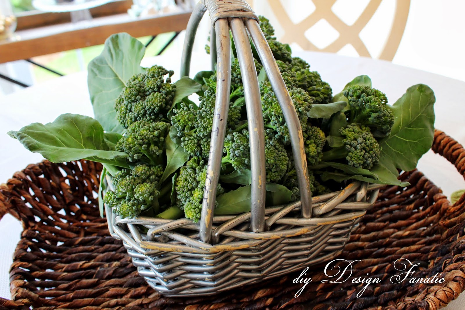 The main heads of the broccoli were cut of a few weeks ago, but now the ...