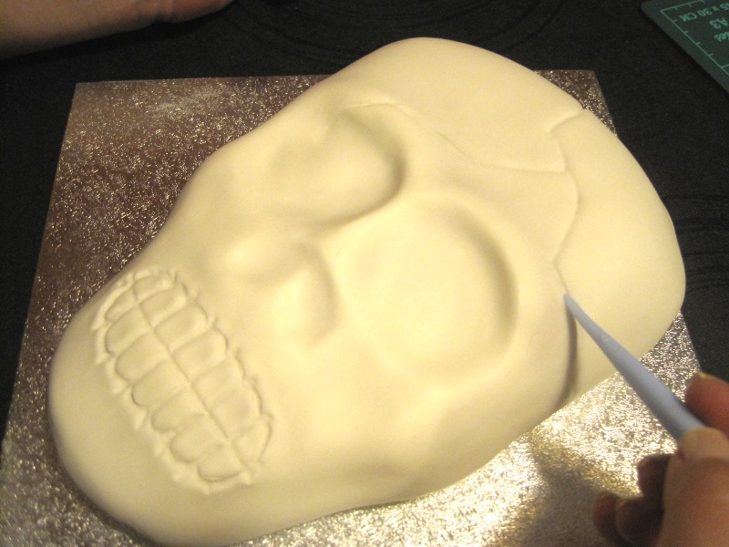 Club Cooking Cookies: Pastel calavera