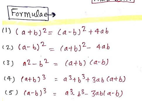 Excel in Competitive Exams with Algebra Formulas PDF Download