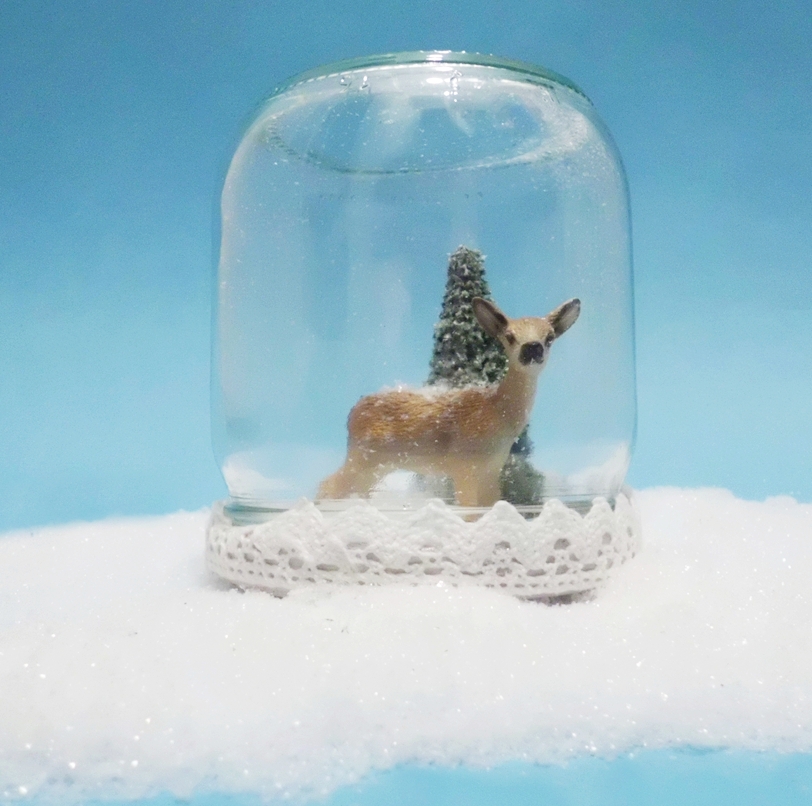 Schneekugel Basteln Ohne Wasser