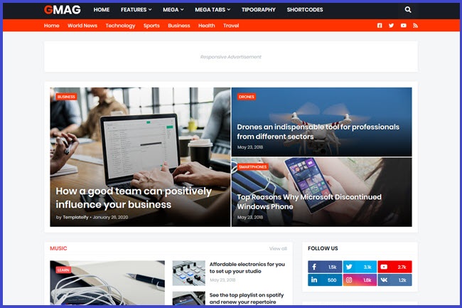 Paid Blogger Templates Free Download 2021 {Premium Looking}