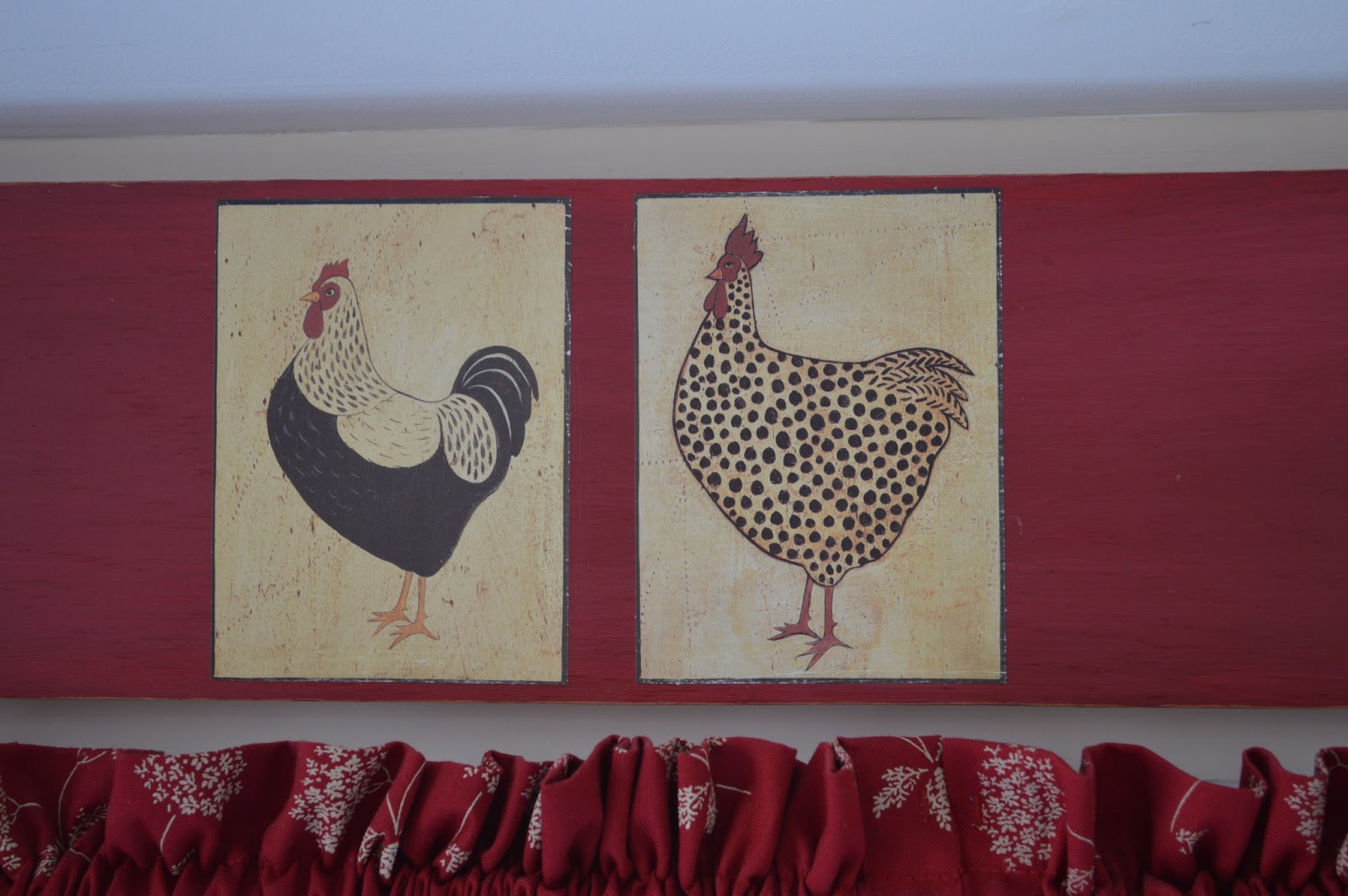 A Simple Wooden Rooster Sign - Exquisitely Unremarkable