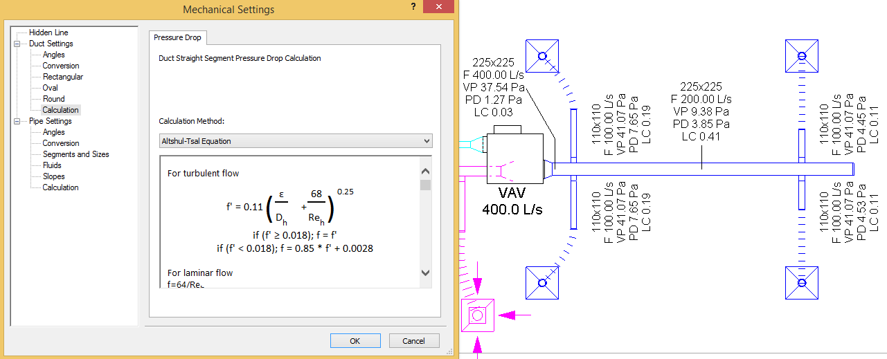 Revit Recess: MEP Pressure Drop and Duct & Pipe System Calculations