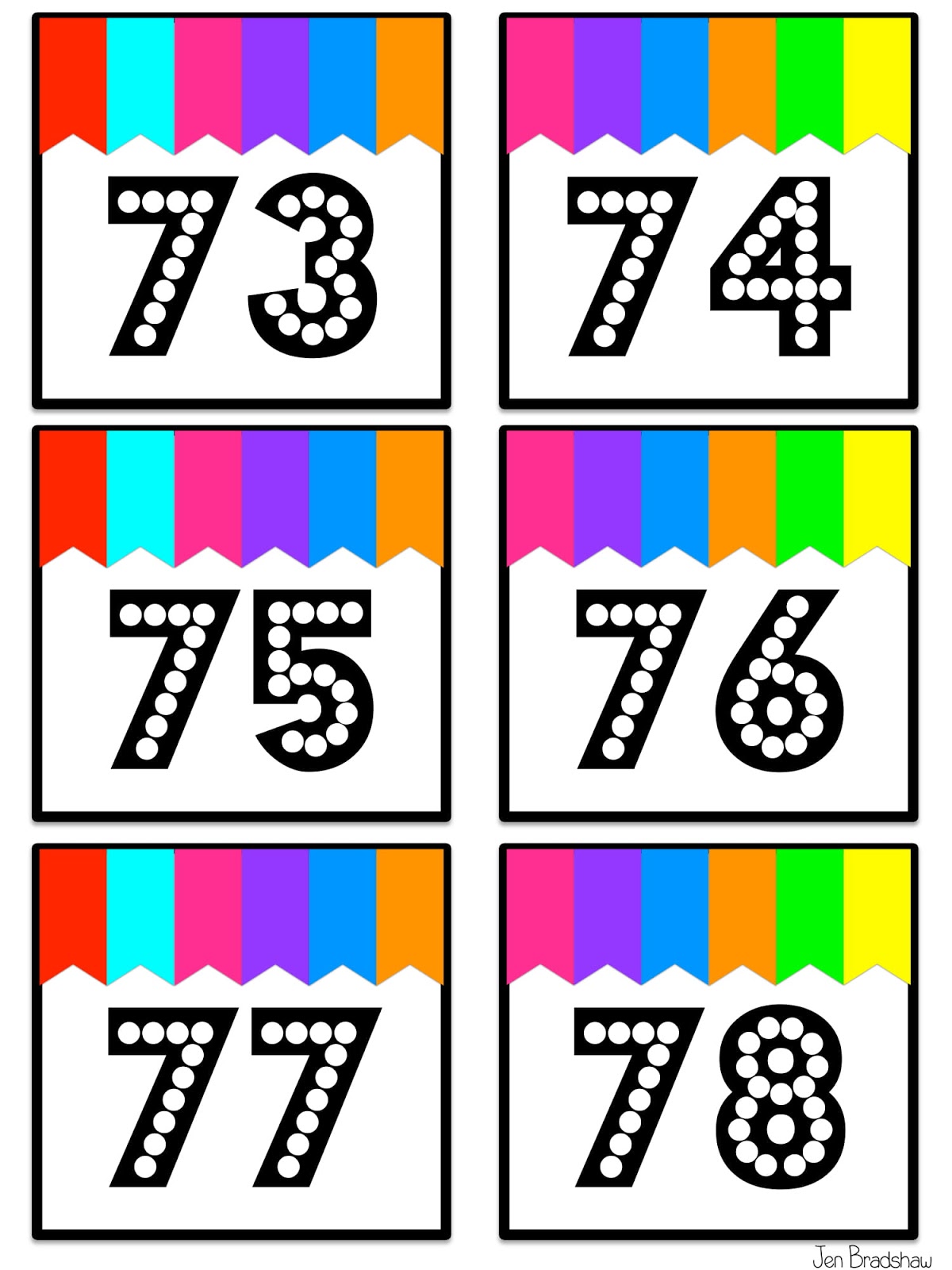 Cartela De Numeros De 1 A 100 - RETOEDU