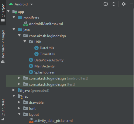 How to Create DatePicker Dialog Util Class in android Latest 2021 ...