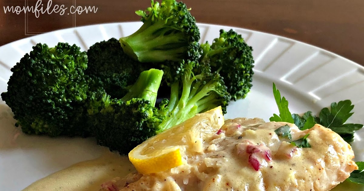 Alaskan Cod In A Creamy Lemon Butter Sauce (Recipe) | Mom Files