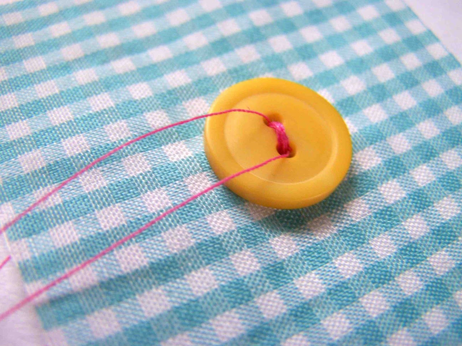 Made by Me. Shared with you.: Technique Tuesday: Attaching Buttons With ...