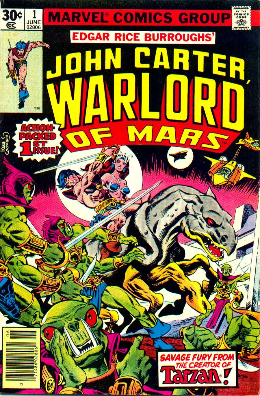 Retro Comics: John Carter, Warlord of Mars #1