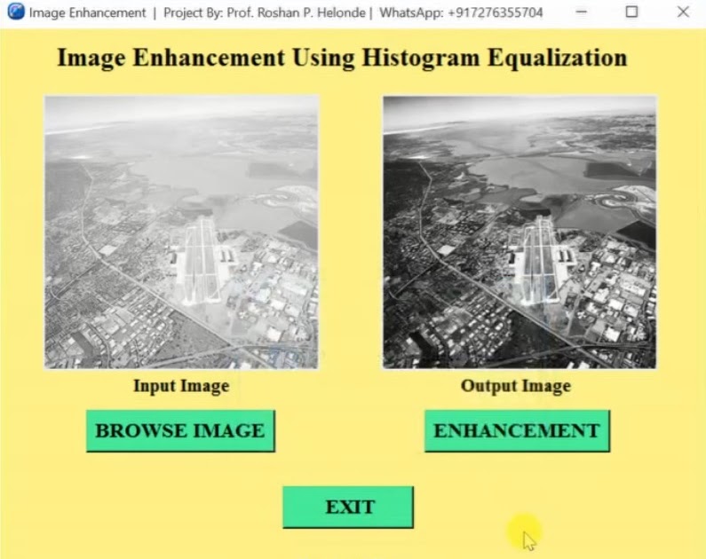 Image Enhancement Using Histogram Equalization Python Project with ...