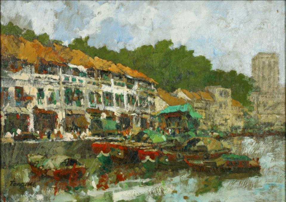 Tong Chin Sye 童振狮, 1939 | Watercolor painter | Part. 2 | Tutt'Art ...