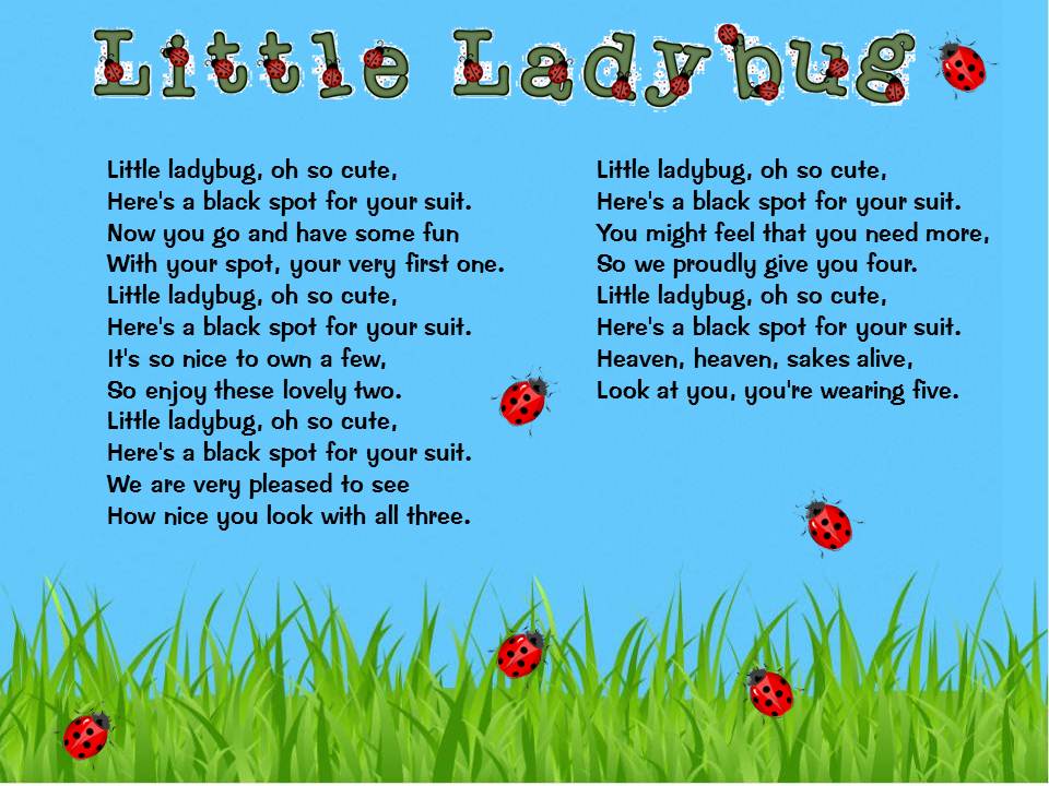 12 little ladybug song from sesame street - missfrosd