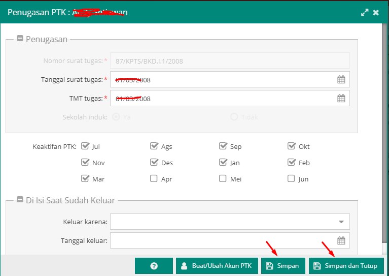Cara Mudah Membuat Akun PTK dan Cara Login Info GTK Menggunakan Akun ...