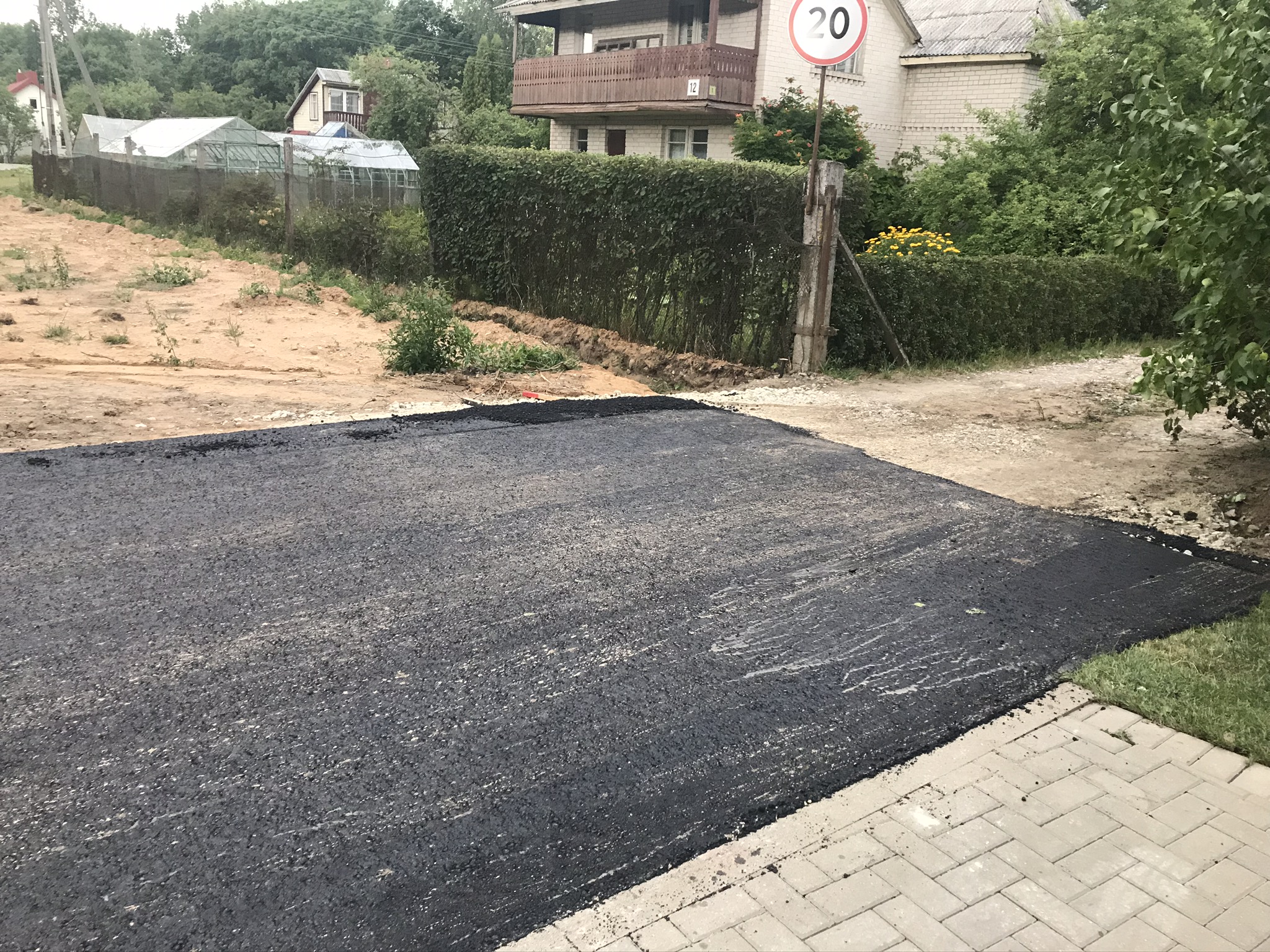 Namo statybos nuo A iki Z: Asfaltas