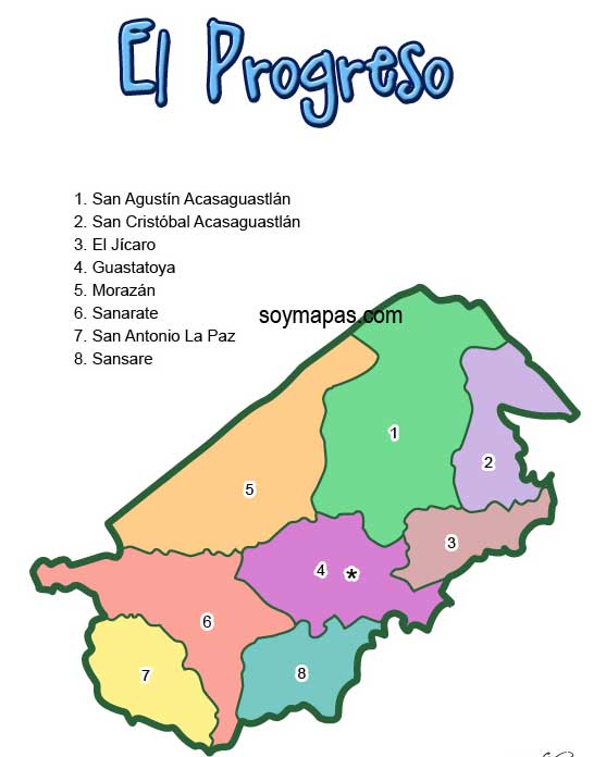 MAPAS DE LOS DEPARTAMENTOS DE GUATEMALA GTLIBRE