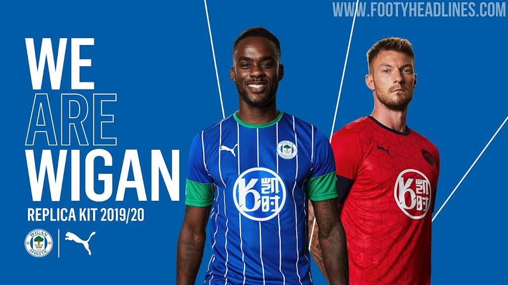 Wigan Athletic 19-20 Home & Away Kits Revealed - Footy Headlines