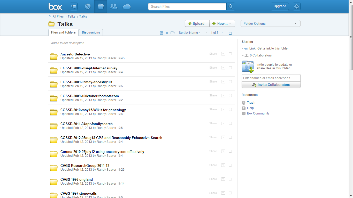 Genea-Musings: Technology Tuesday - 5 to 50 Gb Free at Box.com