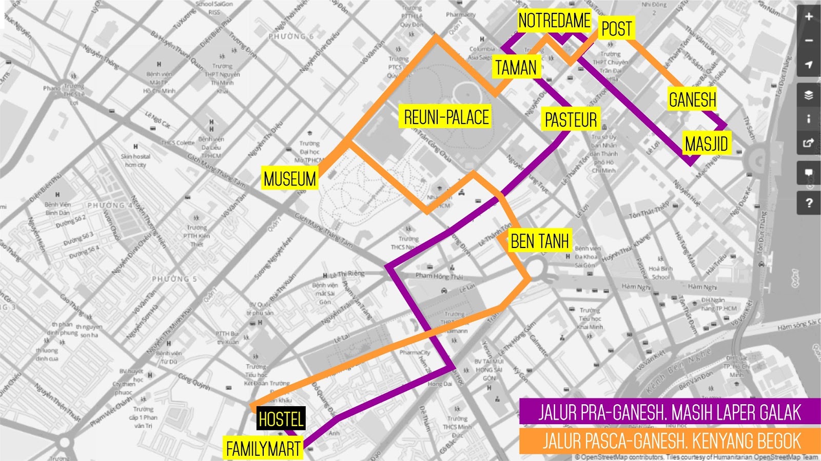 ruang:dwika/: The Mess Runner 2: Saigon Luar Dalam