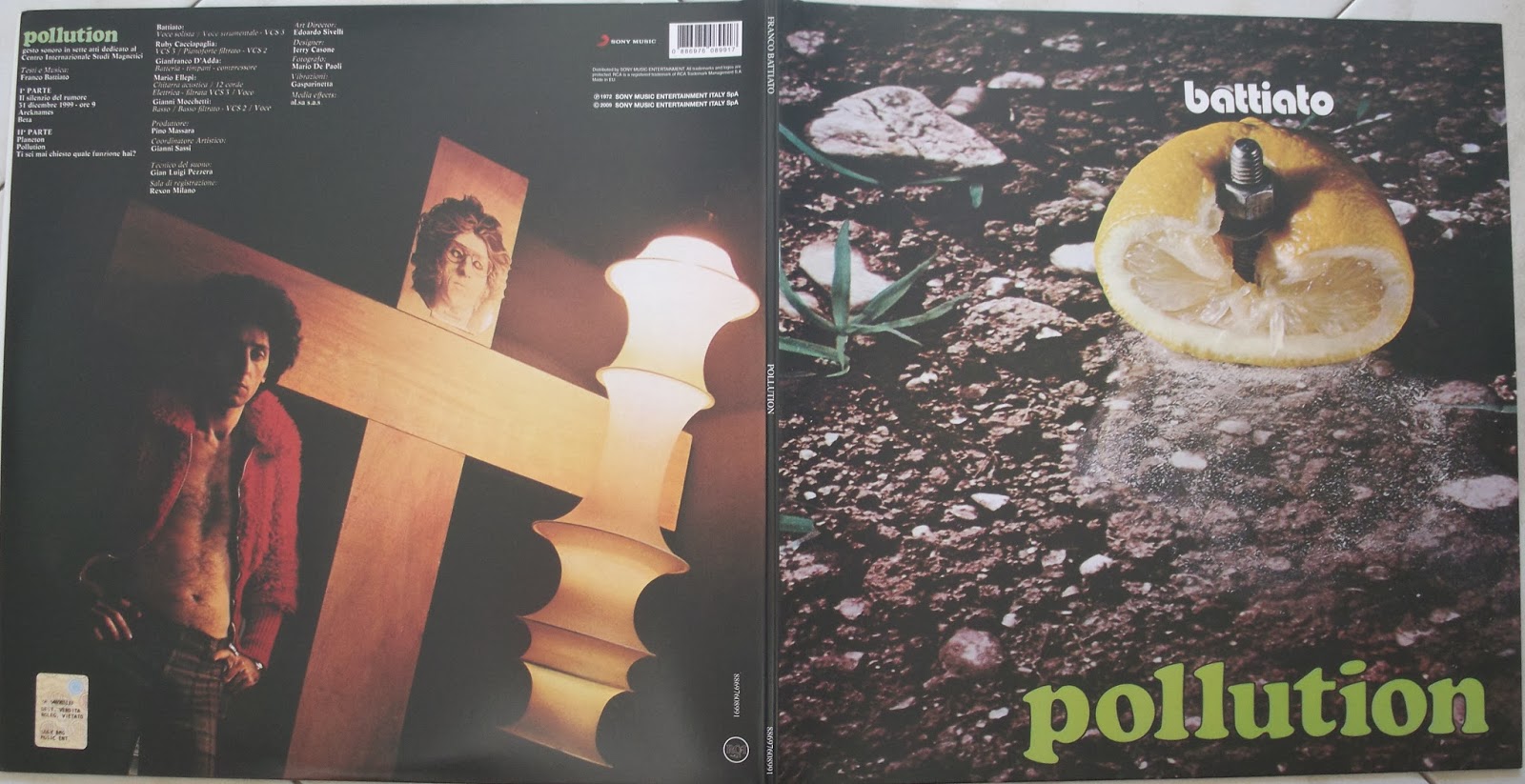 FRANCO BATTIATO – POLLUTION (LP) – Blog di Stefano Fiorucci