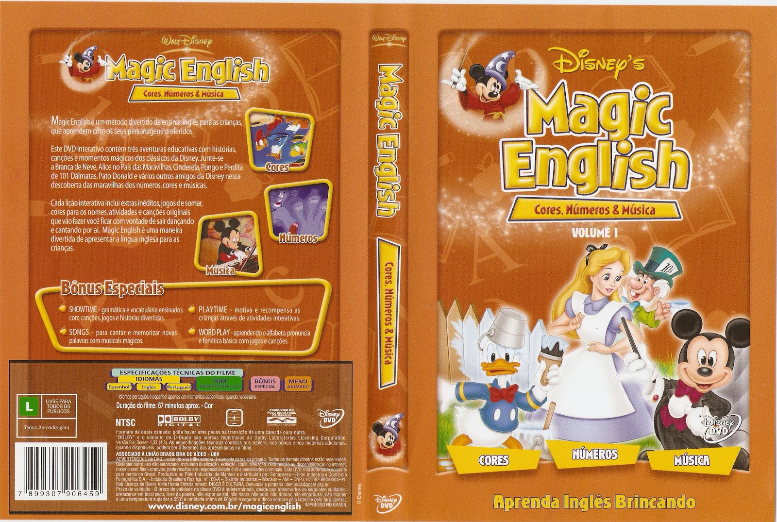 K&K Multimídia: Coleção Magic English - Walt Disney’s (8 Volumes)