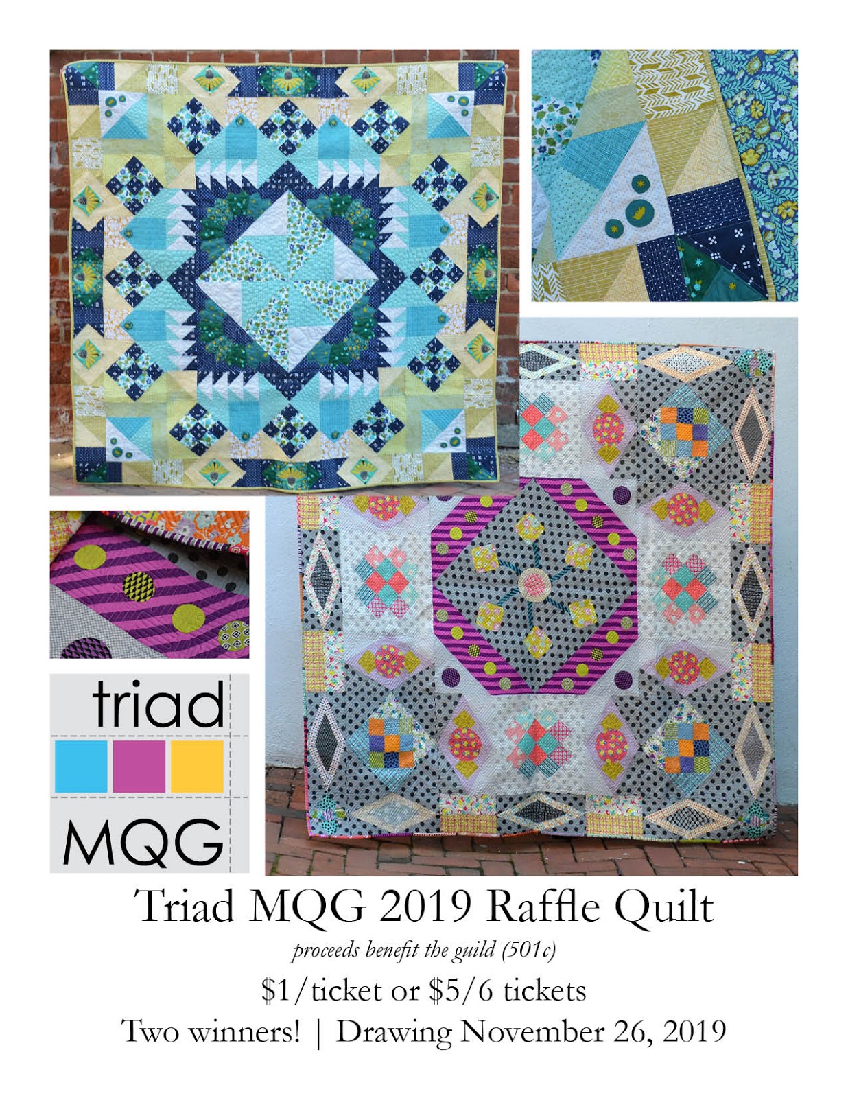 Triad Modern Quilt Guild: September 2019