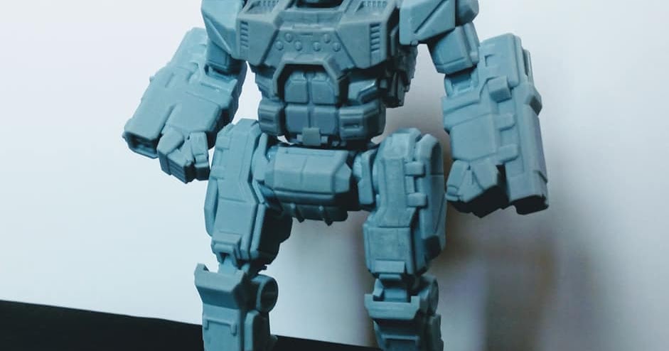 FCY: Battlemech Models: Battletech MWO Commando For Sale