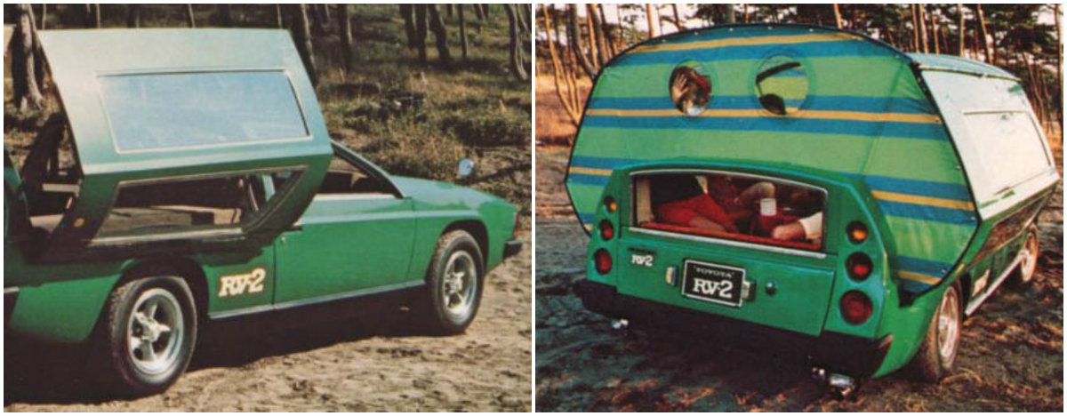 1972 Toyota RV2: “Idea” Car Turns a Station Wagon Into a Recreational ...