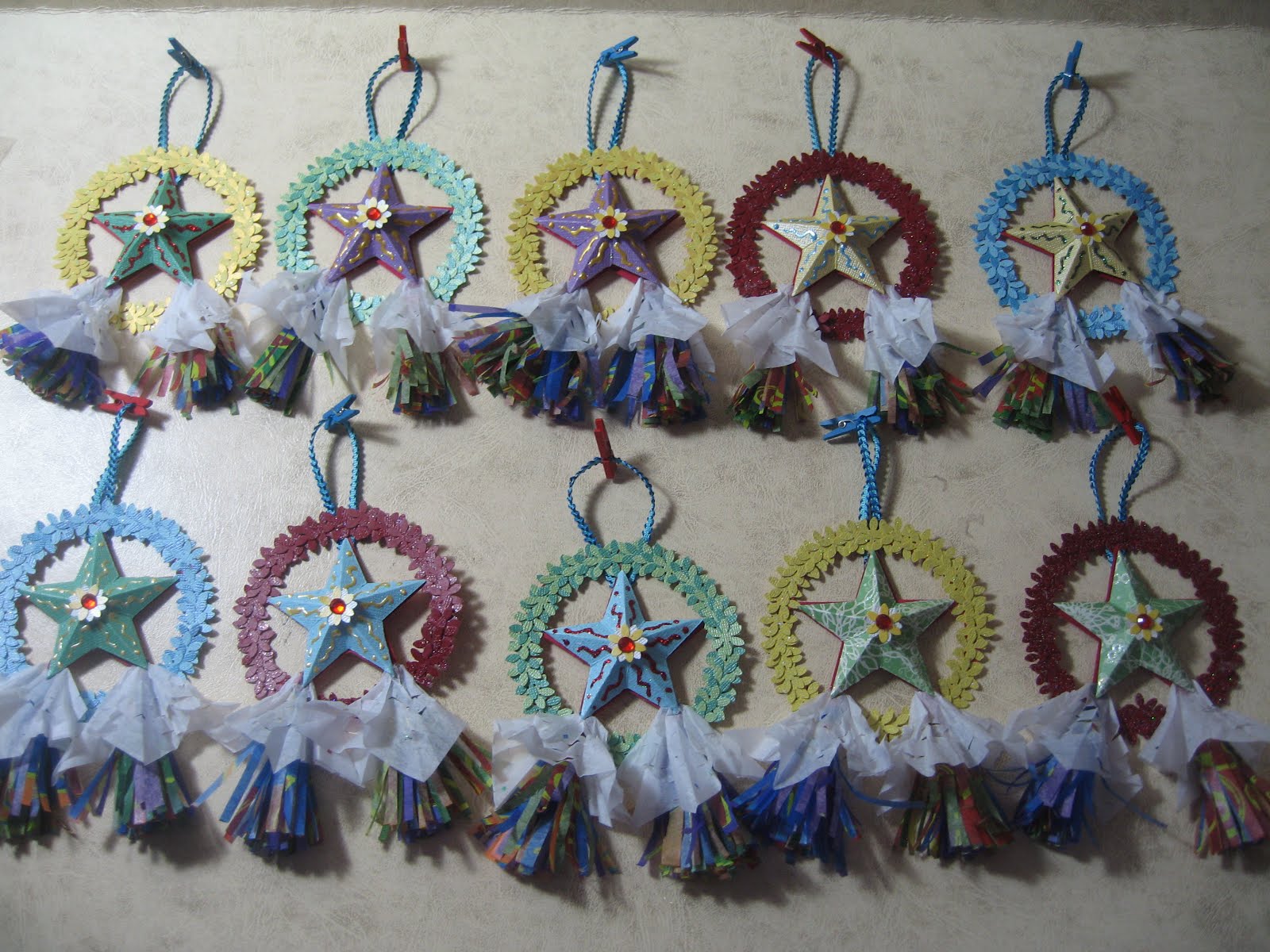 Anela's Creations: Miniature Christmas Parols (Filipino Christmas Lantern)