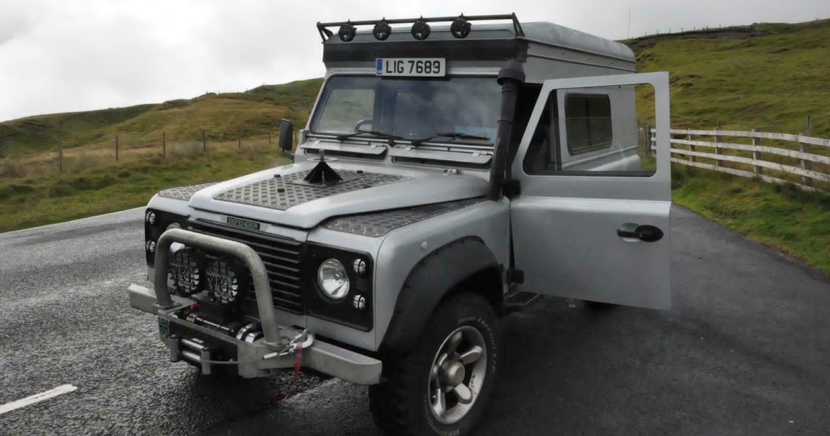Landrover Defender: Land Rover Defender 110 Camper Van Conversion Pop ...