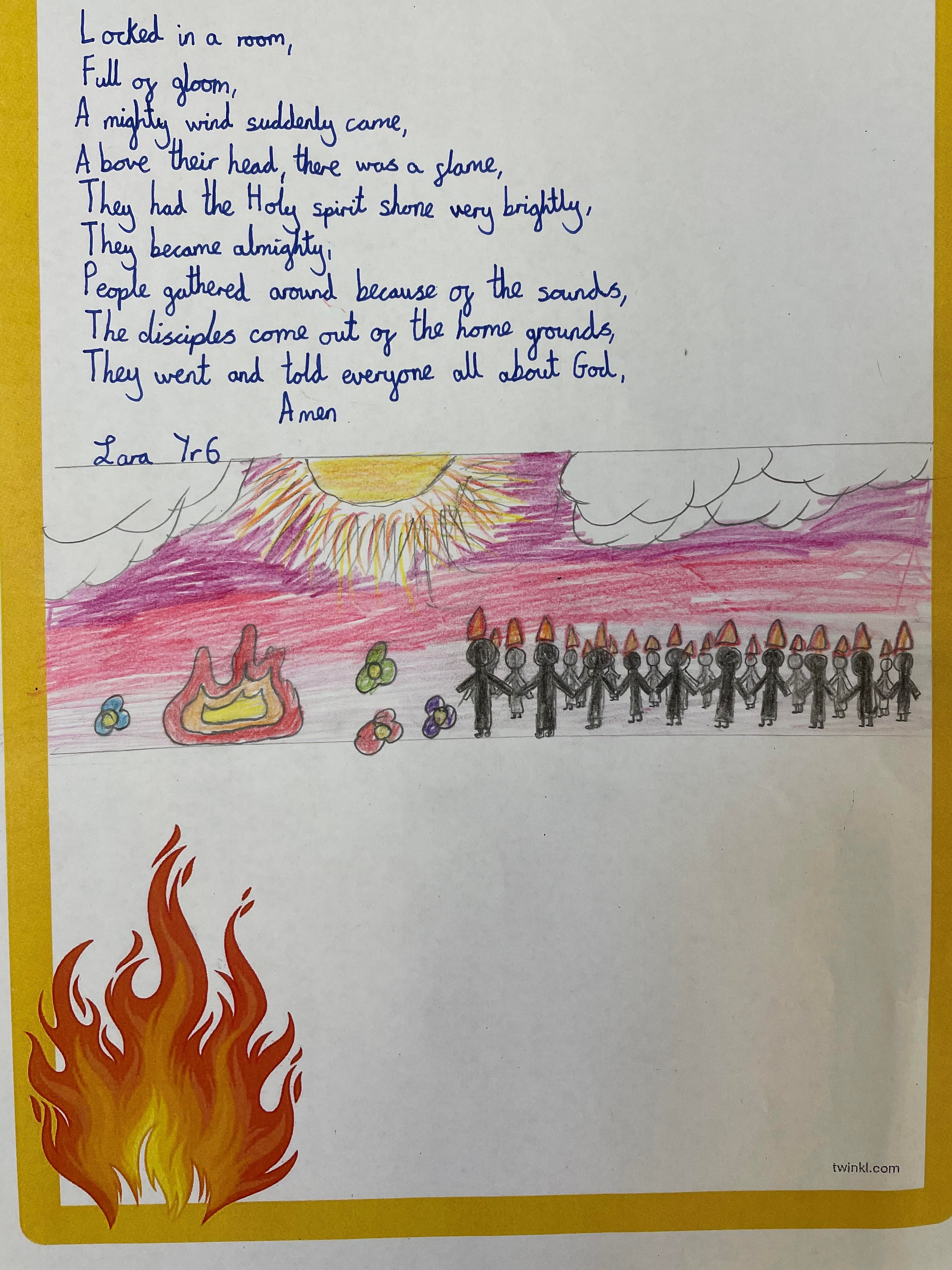 St Joe's Blog: Pentecost Poems