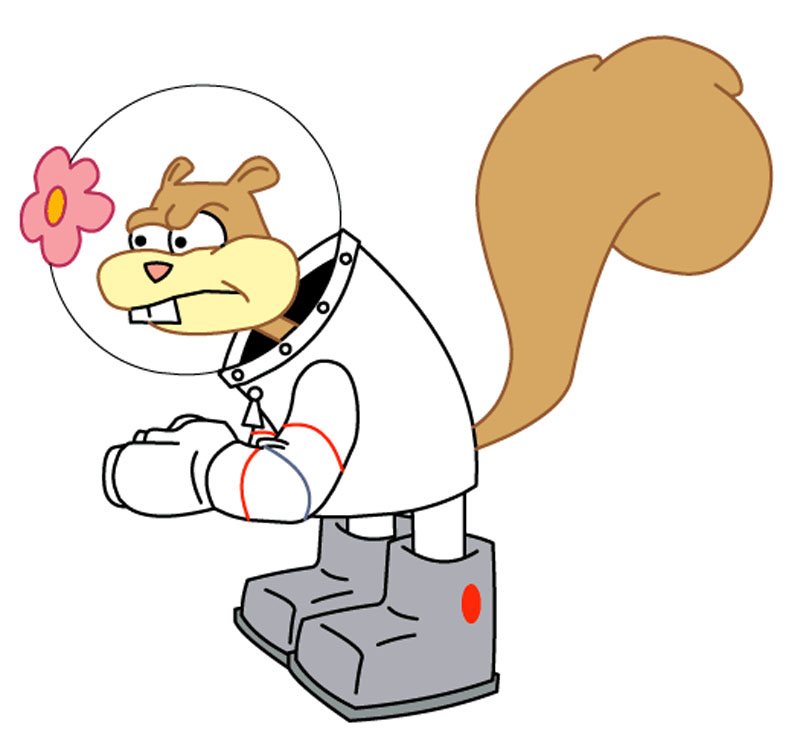 La Web Bob Esponja: Dibujos de Arenita para Imprimir