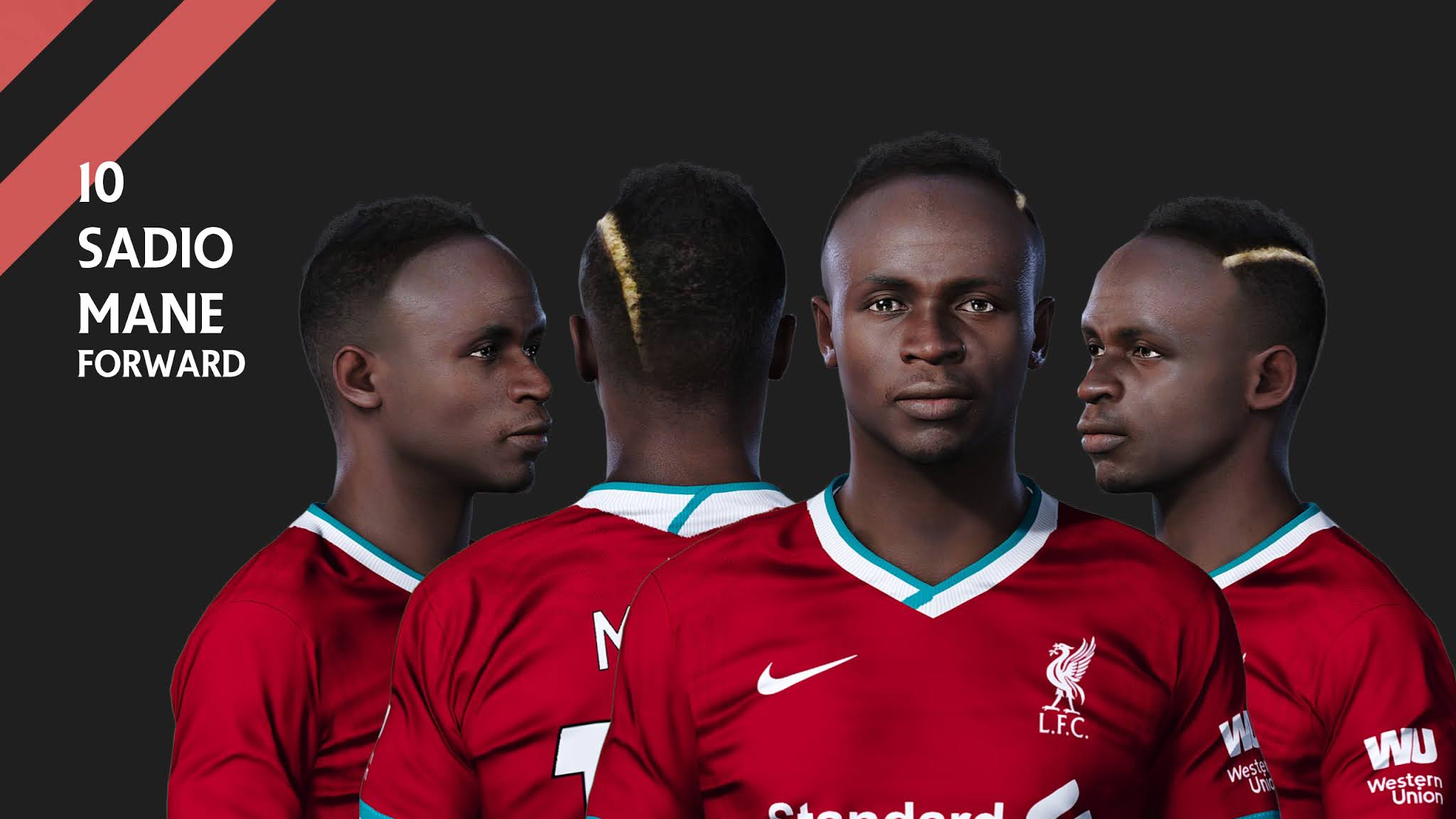 PES 2020 Faces Sadio Mane by DizzeeSpellz ~ SoccerFandom.com | Free PES ...