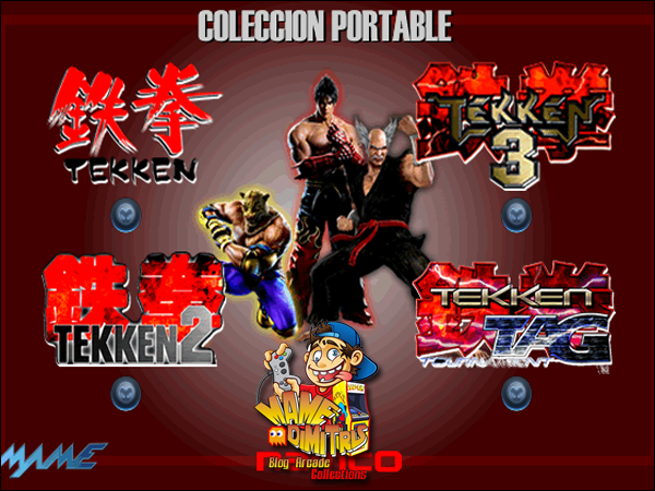 MaMe DiMiTriS Arcade: Tekken Arcade Collections + Menú